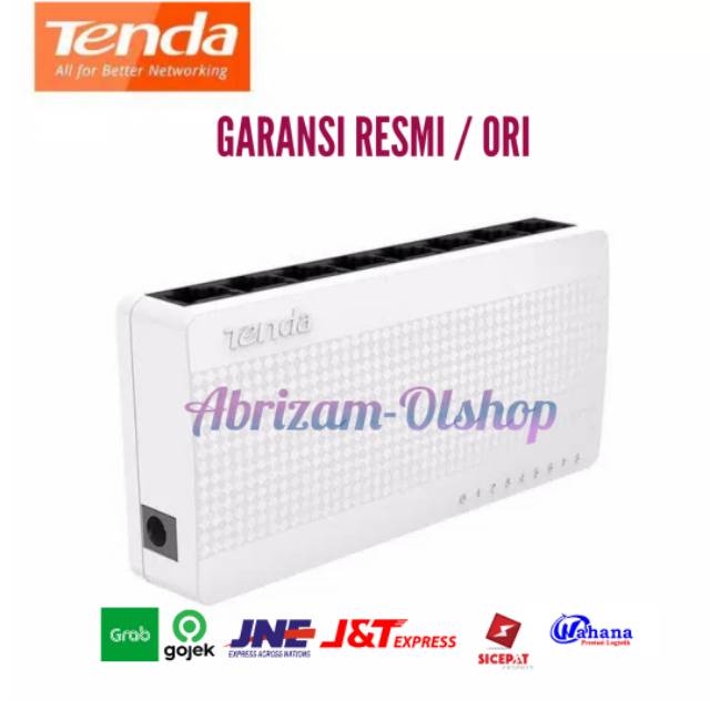 Jual TENDA S108 8-Port Ethernet Switch - Switch Hub 8 Ports Switch ...