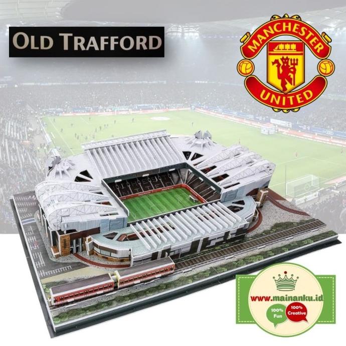 Jual 3D Puzzle Stadium | MANCHESTER UNITED - OLD TRAFFORD | Miniatur ...