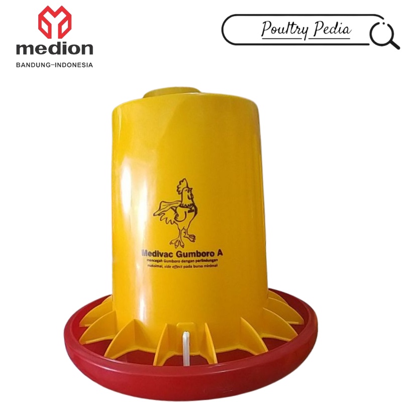 Jual super feeder 5 kg tempat pakan ayam (medion) | Shopee Indonesia