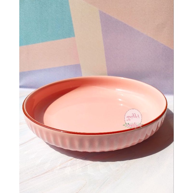Jual Piring Keramik Pink Aesthetic | Shopee Indonesia