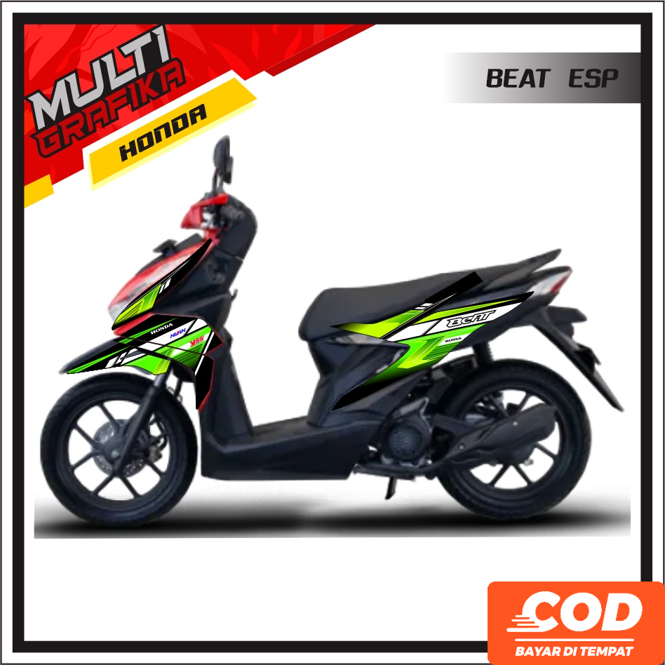 Jual Stiker Dekal Motor Sticker Striping HONDA BEAT STREET 2021 A ...