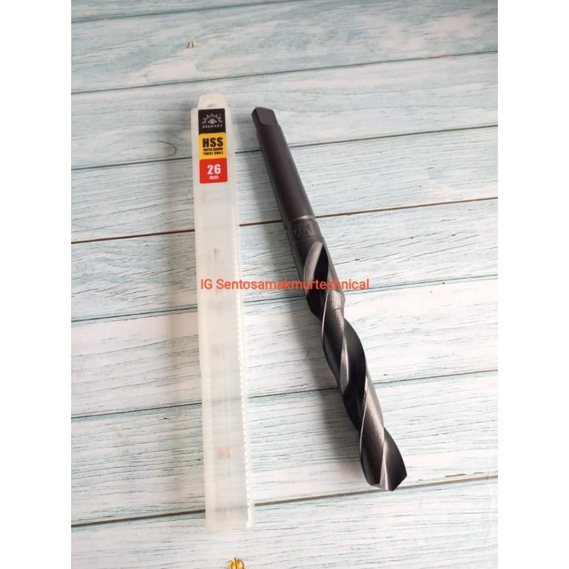 Jual TJAP MATA 26 MM Mata Bor Besi Kones Cones Colok Taper Shank 26mm ...