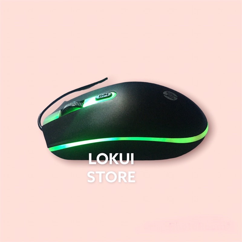 Jual MOUSE GAMING HP M180 LED RGB / MOUSE HP M180 WIRED USB | Shopee ...