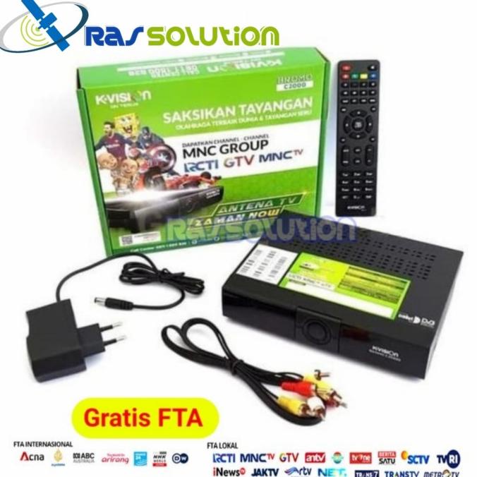 Jual Decoder K-Vision Bromo C2000 ( Grup Mnc ) | Shopee Indonesia