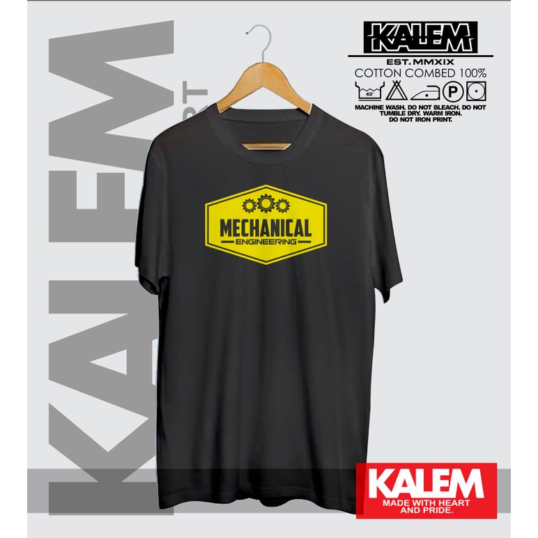 Jual KAOS BAJU MECHANICAL ENGINEERING LOGO KALEM CLOTHING | Shopee ...
