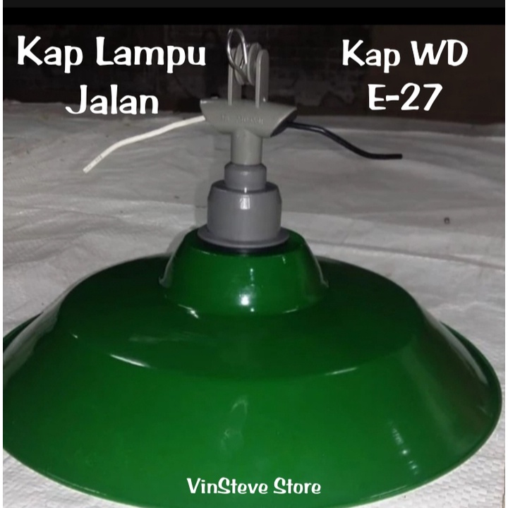 Jual Kap Lampu WD Hijau + Fiting E27 Hijau (Kap Lampu Jalan) | Shopee ...