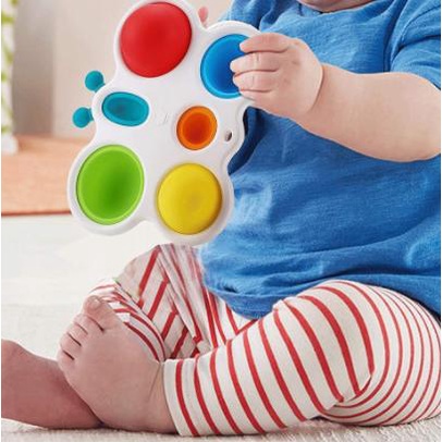Jual Simple Dimple / Simpl Dimpl Baby Sensory Toys - Blue Reguler ...