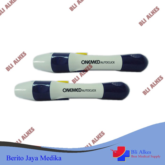 Jual Auto Click One Med Alat Penusuk Jarum Lancet | Shopee Indonesia
