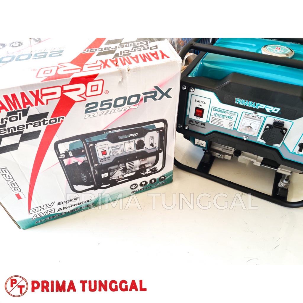 Jual Mesin Generator Genset Yamamax Pro 2500 RX Rubicon 1100 Watt 4 Tak | Shopee Indonesia