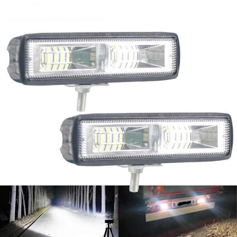 Jual Lampu depan LED 48W mobil lampu sorot LED Bar kerja lampu kabut ...