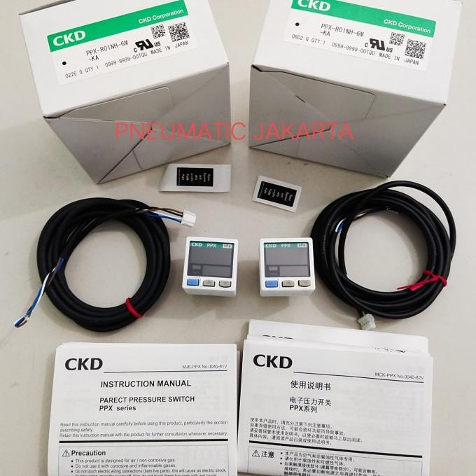 Jual Pressure Switch Digital PPX-R01NH-6M-KA Digital Pressure Sensor ...