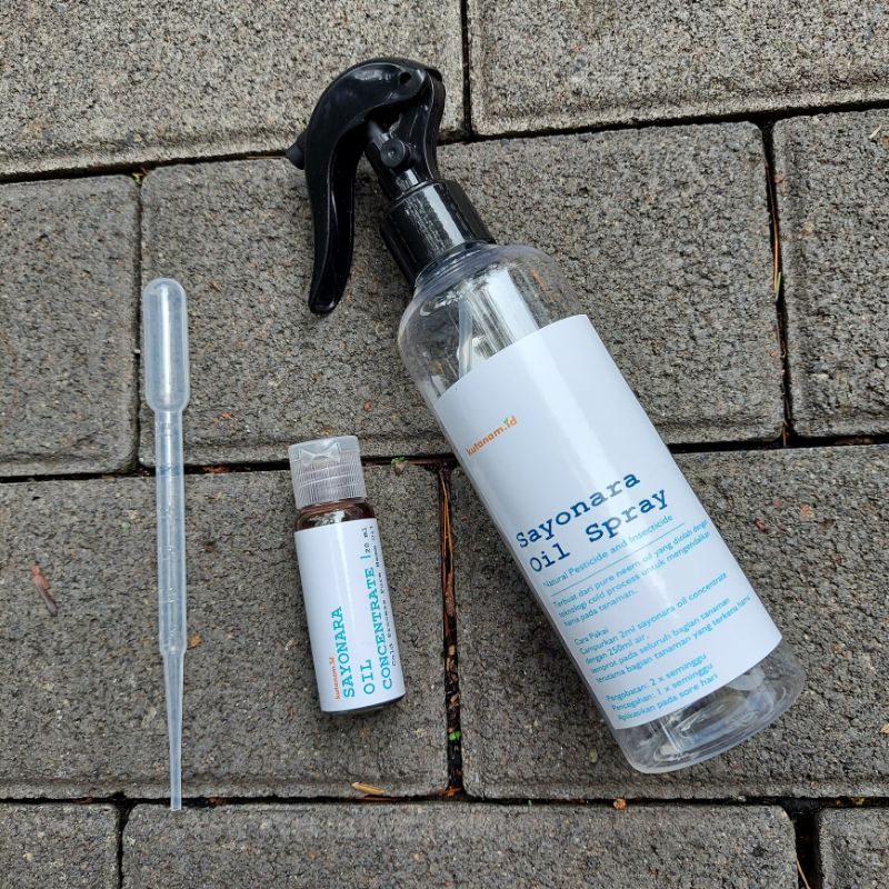 Jual Sayonara Oil Spray Anti Hama Kutu Putih, Kutu Kebul, Ulat | Shopee ...