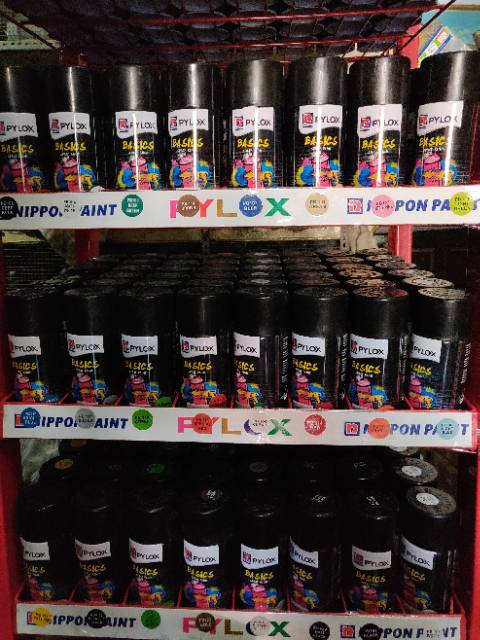 Jual PYLOX BASICS PYLOX NIPPON PAINT CAT SEMPROT PILOX BASIC READY SEMUA WARNA 300ml | Shopee ...