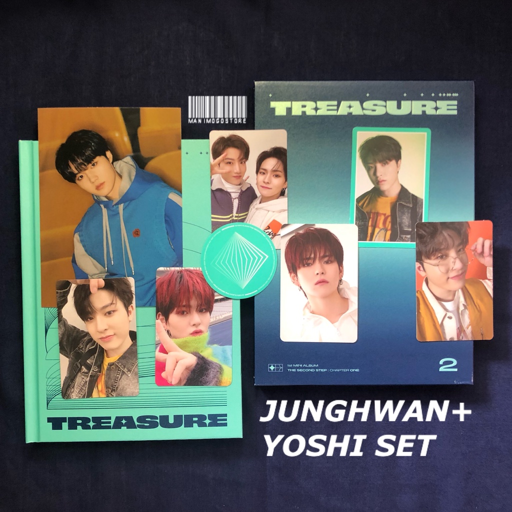 Jual TREASURE ALBUM : THE SECOND STEP - CHAPTER ONE [Junghwan + Yoshi Set] | Shopee Indonesia