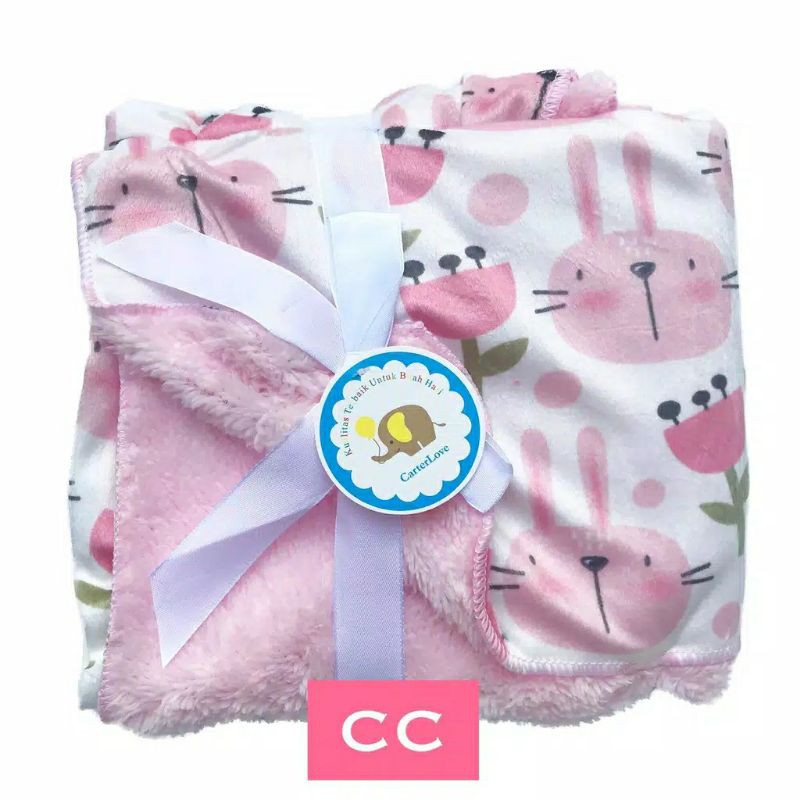 Jual Selimut double fleece MOTIF SESUAI GAMBAR DISPLAY | Shopee Indonesia