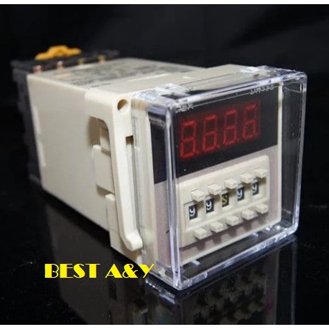 Jual DH48S-2Z AC 220V Digital Programmable Timer Delay Relay | Shopee ...