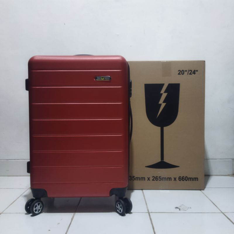 Jual KOPER 24 INCH POLO KOPER FIBER KOPER BAGASI KOPER JUMBO TAHAN ...