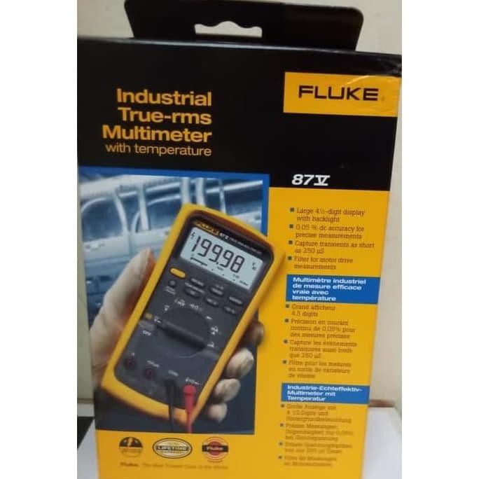 Jual FLUKE 87V True-rms Industrial Multimeter ORIGINAL | Shopee Indonesia