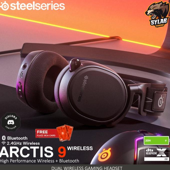 Jual Steelseries Arctis 9 Wireless Gaming Headset Lo | Shopee Indonesia