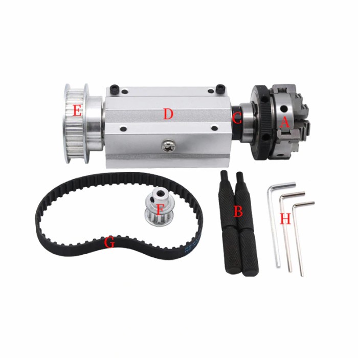 Jual 63 Four-jaw And 63 three-jaw chuck spindle assembly ( 1816 ...