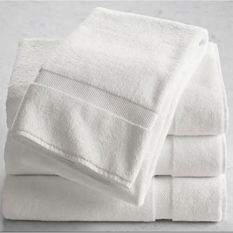 Jual Handuk Mutia Putih Uk 50x100 cm | Shopee Indonesia