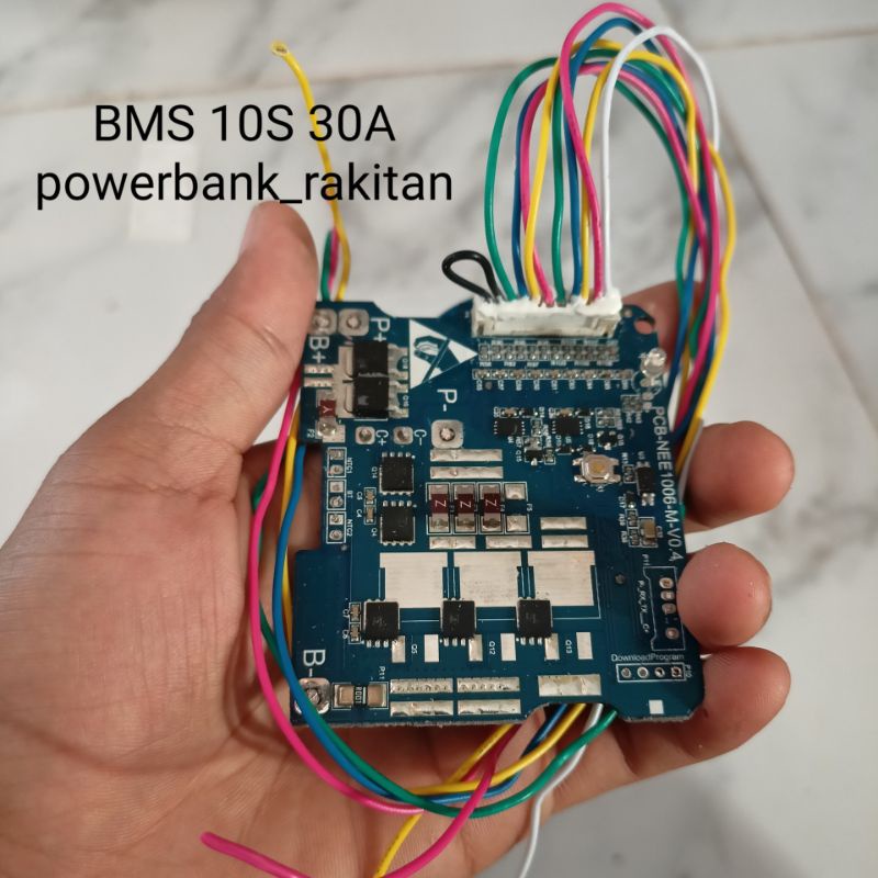 Jual BMS 10S 30A 36V/42V full Chargee | Shopee Indonesia