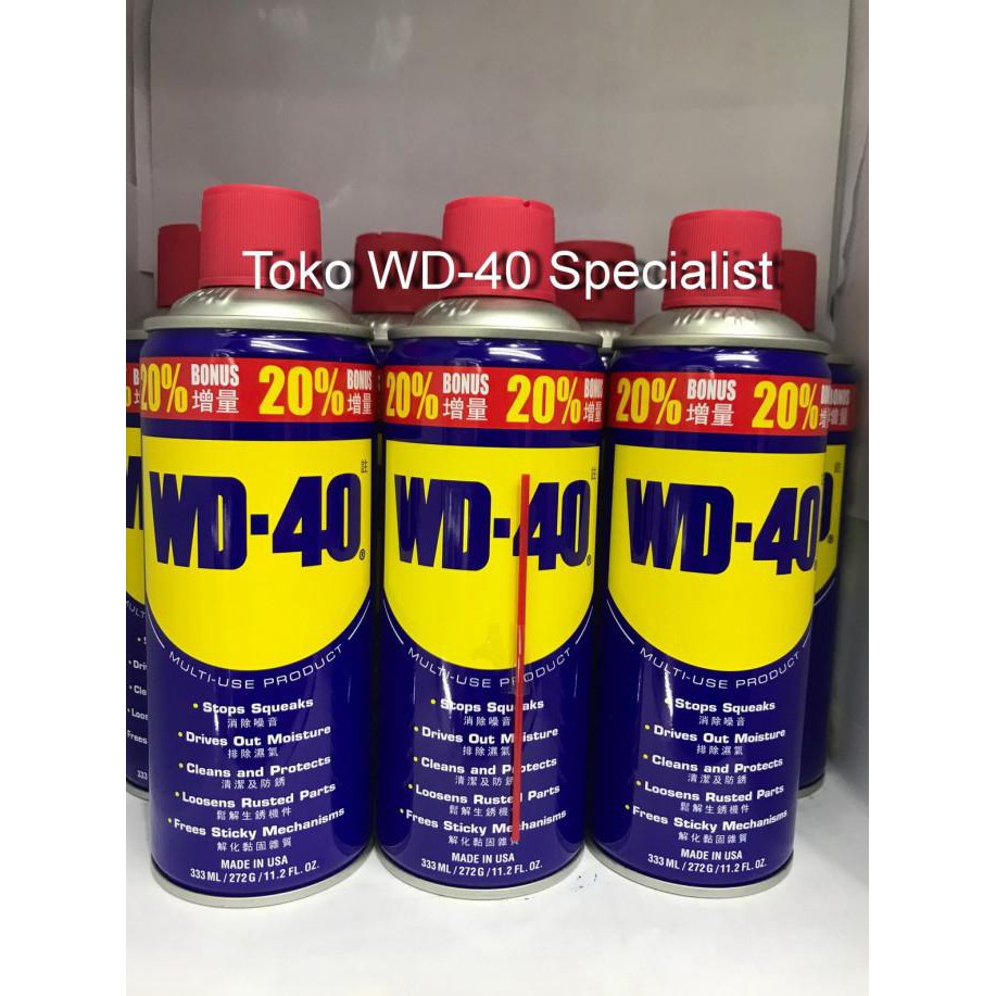Jual Wd40 333 Ml / Wd 40 333 Ml / 11,2 Oz | Shopee Indonesia