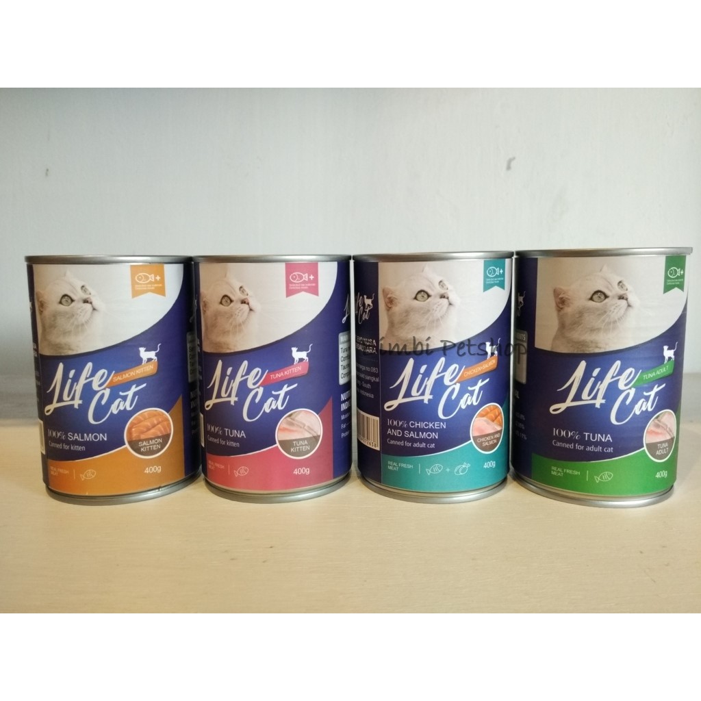 Jual LifeCat Can 400gr , Life Cat Kaleng 400gr, Lifecat (Makanan kucing ...