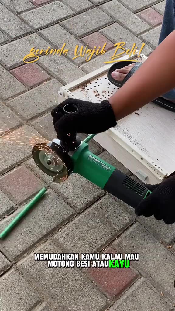 Jual ISKU Mesin Gerinda Tangan 500W Dan 800w Angle Grinder ...
