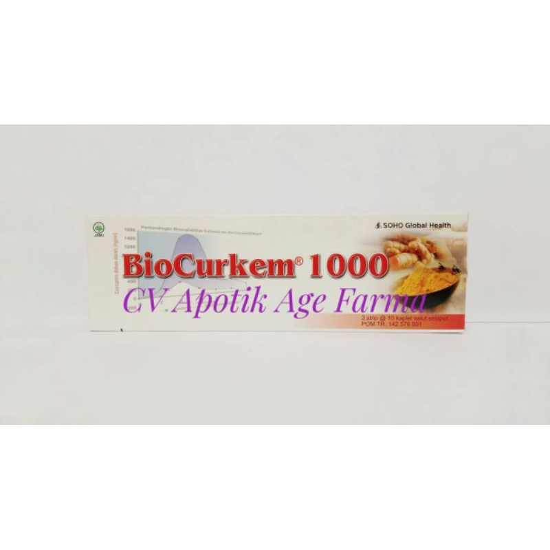 Jual BioCurkem 1000 Caplet isi 30 (Soho) | Shopee Indonesia
