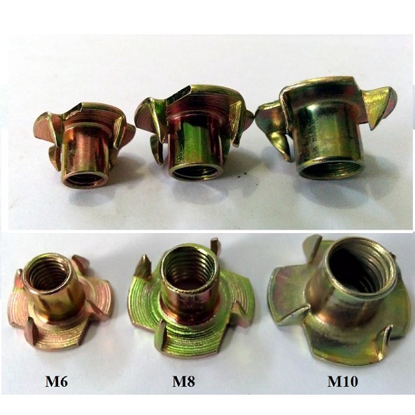 Jual Mur Tanam Baut Cakar Mur T Nut Baut Cakram Baut Tanam Kayu M6 M8 ...