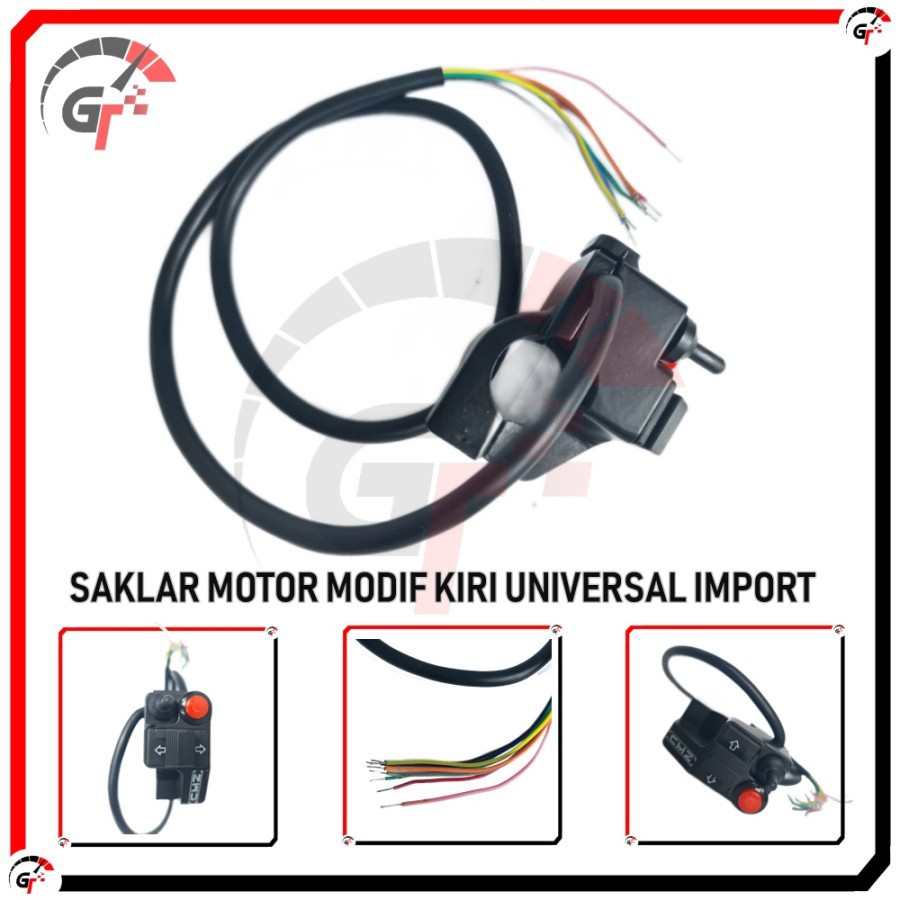 Jual SAKLAR MOTOR MODIF KIRI UNIVERSAL IMPORT | Shopee Indonesia