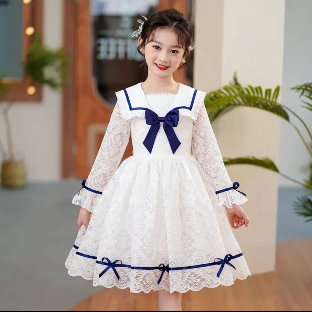 Jual INV - KIDS DRESS KOREA MEGAN RG BRUKAT /BANGKOK /KOREA / TERBARU ...