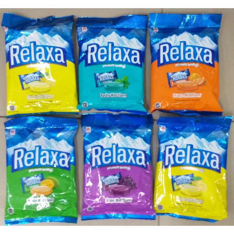 Jual KZ - permen relaxa isi 50pcs x 2.5g ( 125g ) | Shopee Indonesia