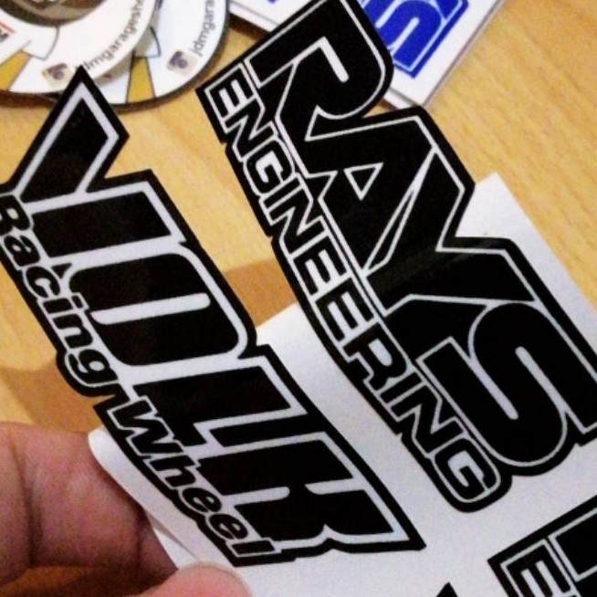 Jual Sd20D1 Sticker Velg Volk Rays Te37 Like Original Decal Fs201S ...