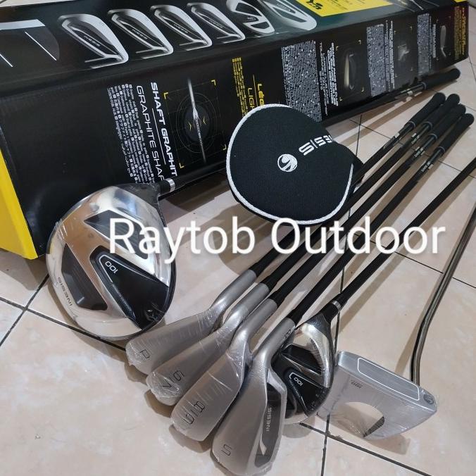 Jual Stick Golf Full Set Dewasa 7 Clubs 100 Rh Size 2 Carbon Shaft ...