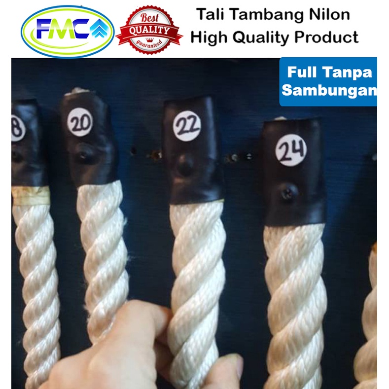Jual Tali Tambang 20mm 22mm Tali Nilon Tali Nylon Rope Tali Tambang ...