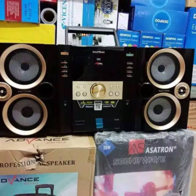 Jual POLYTRON MINI COMPO HIFI BLUETOOTH RADIO XL2910 XL 2910 | Shopee ...