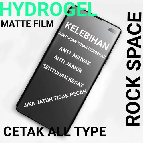 Jual HYDROGEL MATTE FILM Sentuhan tidak berbekas antigores terbaru rock ...