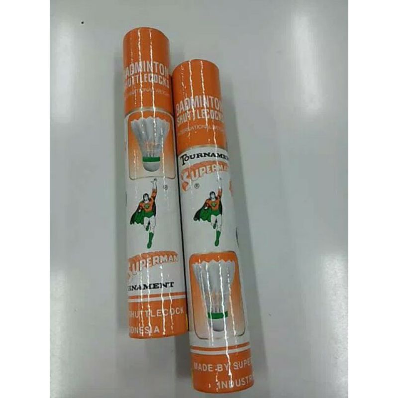 Jual Shuttlecock Superman Orange (Isi 12pcs) | Shopee Indonesia
