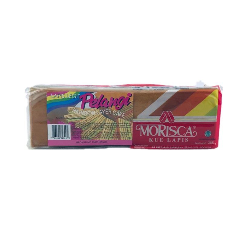 Jual Morisca / Kue Lapis / Lapis Legit Pelangi / 365g | Shopee Indonesia