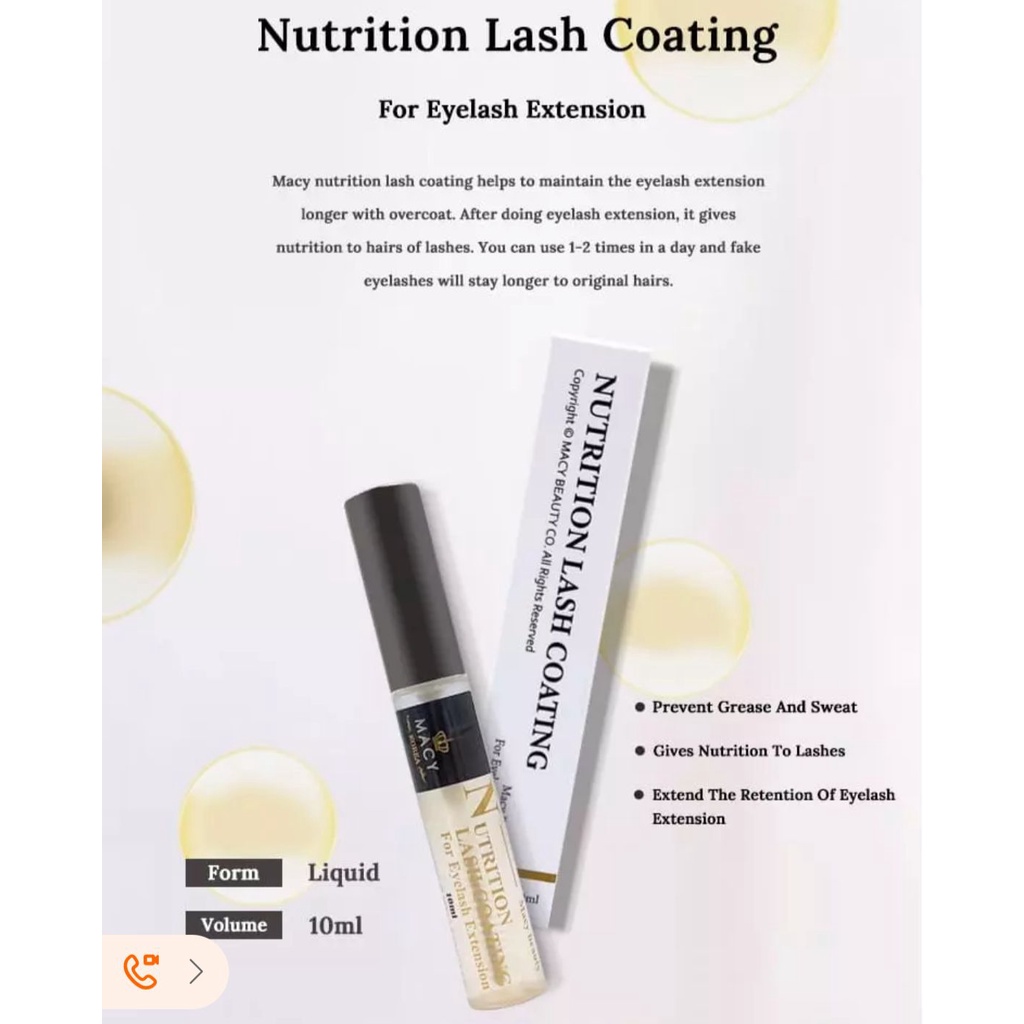 Jual MACY NUTRITION LASH COATING AGAR LEBIH AWET TAHAN LAMA EYELASH ...