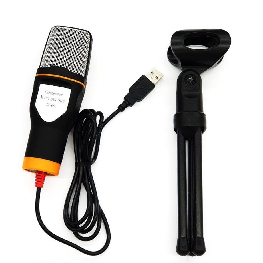 Jual Sf-666 Mikrofon Kondenser Studio Mikrofon Dengan Tripod Untuk ...
