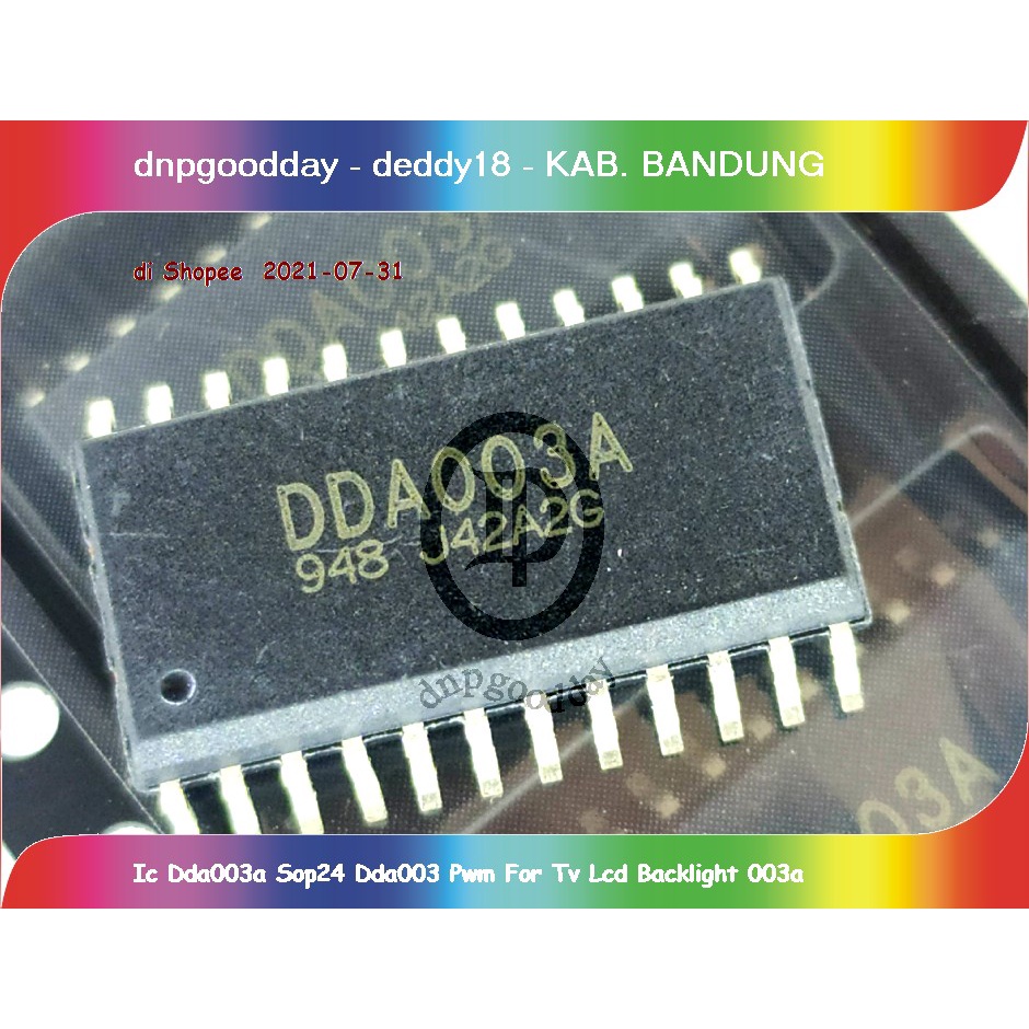 Jual Ic Dda003a Sop24 Dda003 Pwm For Tv Lcd Backlight 003a | Shopee ...