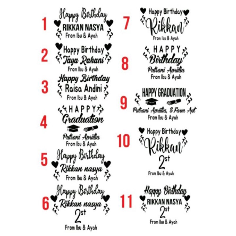 Jual Stiker Balon PVC Murah | Shopee Indonesia