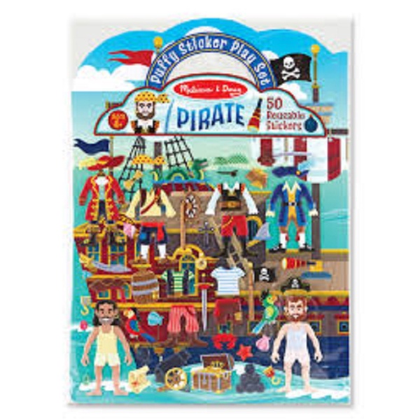 Jual Melissa Doug Puffy Sticker Play Set Pirate 9102 | Shopee Indonesia