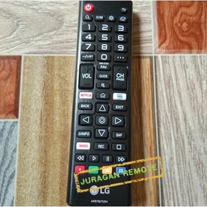 Jual Remot TV Remote TV LG Smart TV Prime Netflix AKB75375608 ...