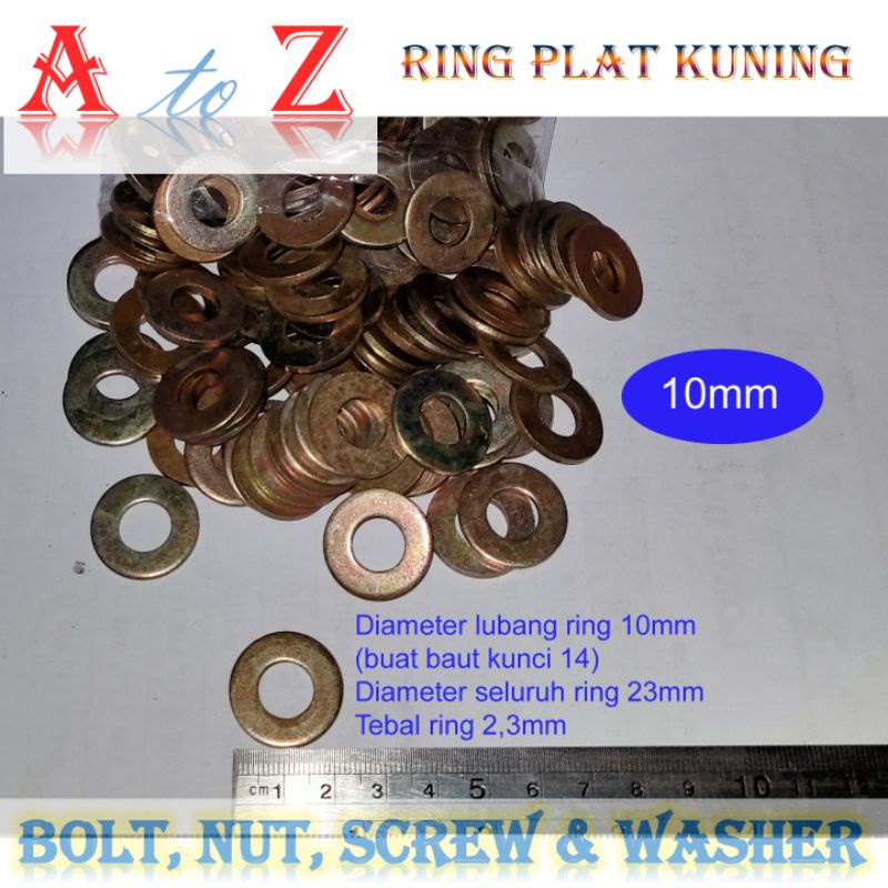 Jual ring plat kuning (1kilogram) | Shopee Indonesia