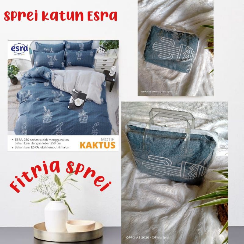 Jual Sprei CVC Esra Ukuran 180x200x20 | Shopee Indonesia