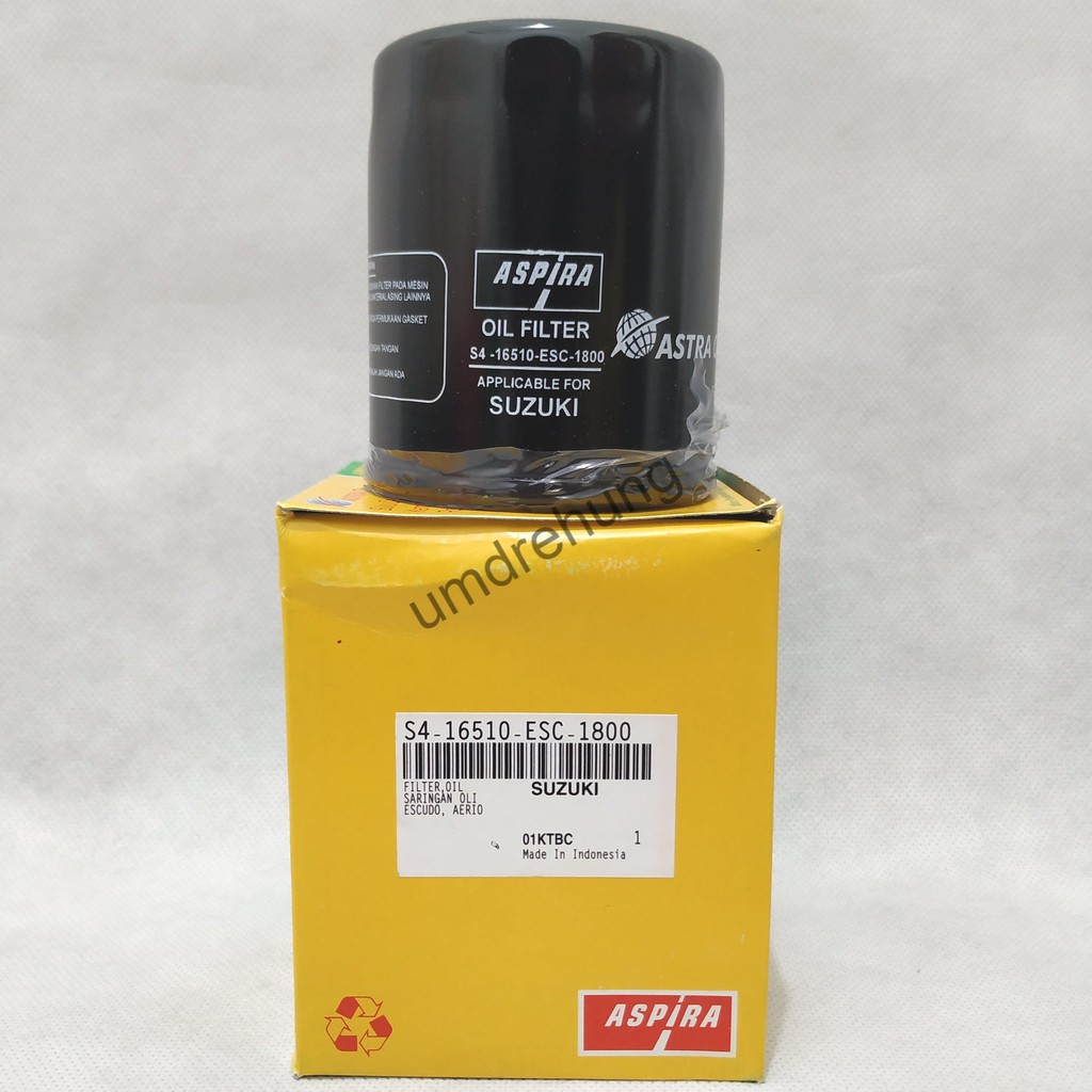 Jual Filter Oli Suzuki Escudo 2.0 Aerio Grand Vitara SX4 Baleno Next G ...